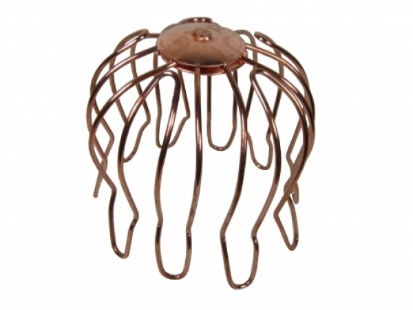 Wire strainers prevent leaves and other debris from clogging downspouts ... Wire strainers prevent leaves and other debris from clogging downspouts ...